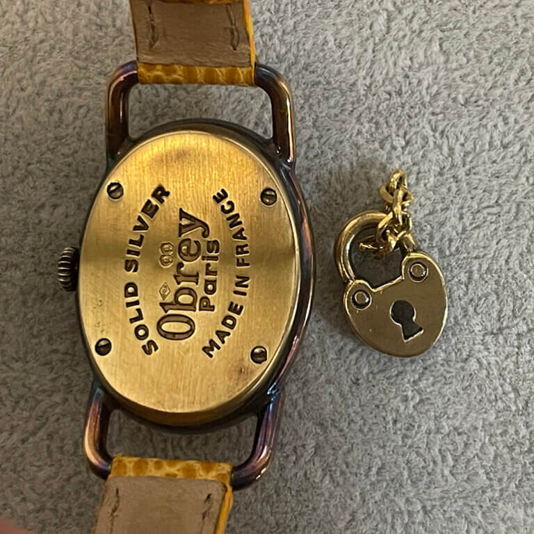 オブレイ Obrey のの変色取り修理｜変色｜メッキ｜カイドージュエリー